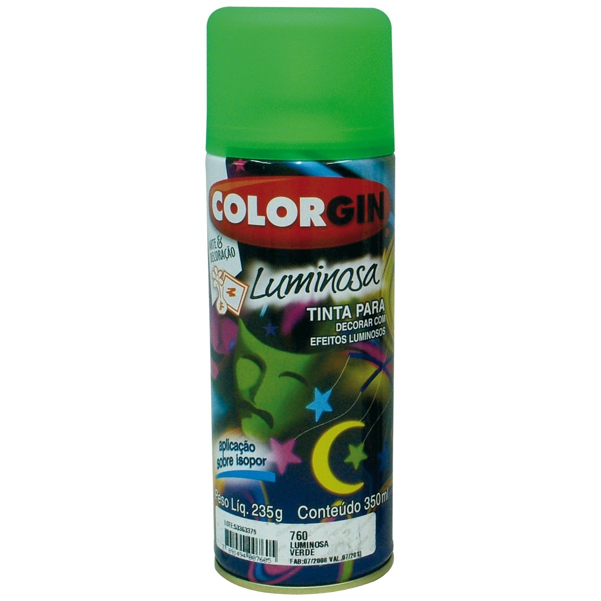SPRAY LUMINOSO VERDE 350ml – Maxifer